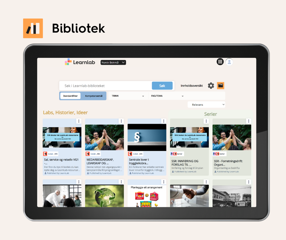 Pendel - en del av BS Undervisning LearnLab 8.-10. trinn